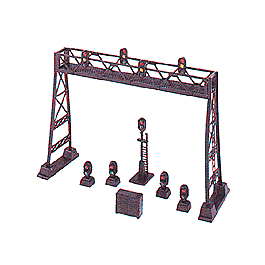 Life-Like - Nonoperating Signal Bridge - With Railroad Signals & Power ...