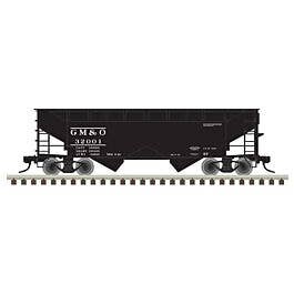 Atlas Trnm - Offset-Side 2-Bay Open Hopper - Ready to Run - Gulf ...