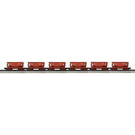 MTH - Ore Car 6-Pack - Ready to Run - Bessemer & Lake Erie - 507-3570015
