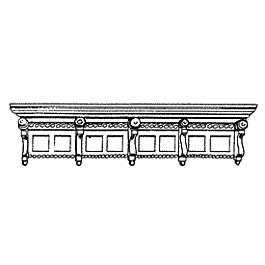 SS Ltd - Ornate Storefront Cornice - 650-2173