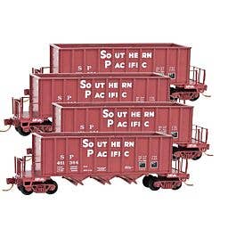 MicroTrain - Ortner 3-Bay Rapid Discharge Hopper 4-Car Runner Pack - Ready to Run - Southern ...