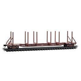 MicroTrain - Ortner 65' 100-Ton Log Car - Ready to Run - Southern ...
