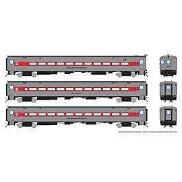 Rapido - P-S Comet Commuter 2 Coach and Cab Car Set - Ready to Run ...