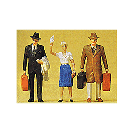 Preiser - Painted Figure Sets #1 Gauge (1/32 or 3/8" Scale) - Standing ...