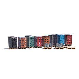 Busch - Pallets & Beverage Crates - Laser-Cut Kit - 12 Pallets, 6 Kegs ...