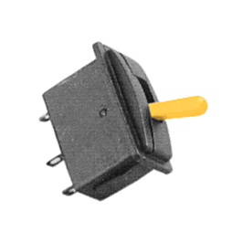 Peco - Passing Contact Switch - Black - 552-26