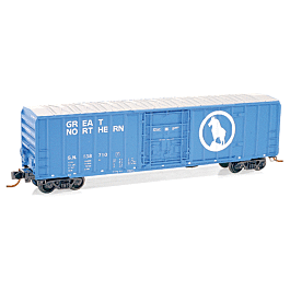 MicroTrain - PCF 50' Rib-Side Boxcar, Plug-Door, No Roofwalk - Ready to ...