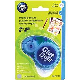 Glue Dots - Permanent Dots(TM) with Dot N Go(R) Dispenser - 3/8" .95cm ...