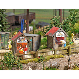 Busch - Petting Zoo Structures - Kit - 189-1587