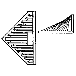 Grandt - Pilot (Cowcatcher) - Porter or Small Locomotive - 300-159
