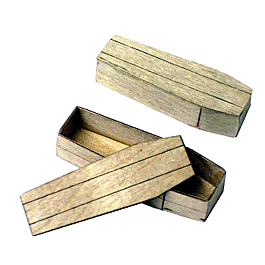 BTS - Pinch-Toe Coffin pkg(4) - 464-13009