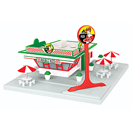 MTH - Pizza Palace Fast Food Restaurant Stand - 507-3090310