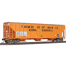 Walthers - Platinum Line(TM) Evans 4780 Cubic Foot 3-Bay Covered Hopper ...