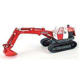 Herpa - Poclain TC 45 Tracked Excavator - Red, White, Black - 326-6486