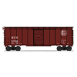 Intermount - Post-War 10' Inside-Height 40' Boxcar - Ready to Run ...
