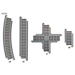 Walthers - Power-Loc Track(TM) - Figure 8 Expander Set - 931-1362