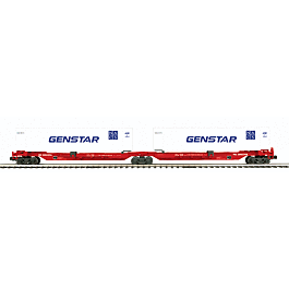 MTH - Premier 2-Car Spine Car Set w/2 48'Containers - 2-Pack - Florida ...