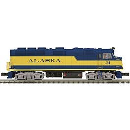 MTH - Premier Diesel F40PH Non-Powered - Alaska - 507-2029043