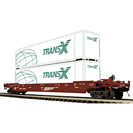 MTH - Premier Stand Alone Husky Stack Car w/2 48' Containers - Ready to ...