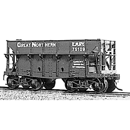 Westerfld - Pressed Steel Car Co. 22' Ore Cars - As-Built Circa 1900 GN ...