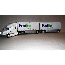 TnS - Prostar Sleeper-Cab Tractor w/2 Drop-Deck Trailers - Assembled ...