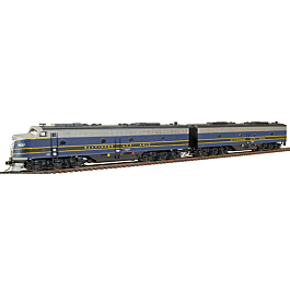 Walthers - PROTO 2000 Diesel EMD E8/9A Powered w/Sound & DCC; w/Unpowered B Unit - Baltimore ...
