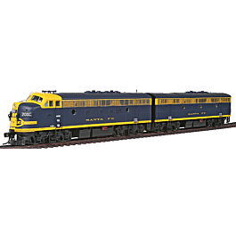 Walthers - PROTO 2000 Diesel EMD F3A-B Set Powered w/Sound & DCC - Santa Fe #200C (A Unit ...