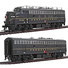 Walthers - PROTO 2000 Diesel EMD F7A-B Set Powered w/Sound & DCC - Pennsylvania #9782-A & 9782-B ...