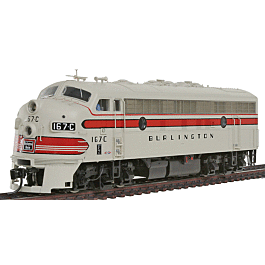 Walthers - PROTO 2000 Diesel EMD F7A Unit Powered w/Sound & DCC - Chicago, Burlington & Quincy ...