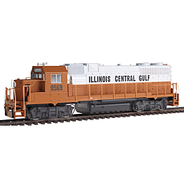 Walthers - PROTO 2000 Diesel EMD GP38-2 Powered - Assembled - Illinois Central Gulf #9569 (white ...