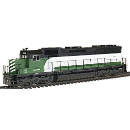 Walthers - PROTO 2000 Diesel EMD SD45 Powered - Chicago, Burlington & Quincy #530 (green, black ...
