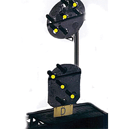 OregonRail - PRR-Style Four-Track Signal Bridge - Kit - 4 Each Round ...