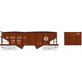 Bowser - PRR Class GLa 2-Bay Open Hopper - Kit - Pennsylvania Railroad ...