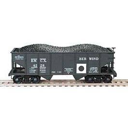 Bowser - PRR Class GLa 2-Bay Open Hopper - Ready to Run - Berwind Coal ...