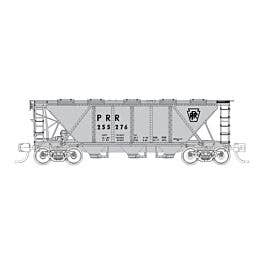Fox Valley - PRR Class H30 3-Bay Covered Hopper - Ready to Run ...
