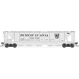 BLI - PRR Class H32 5-Bay Covered Hopper 4-Pack - Ready to Run ...