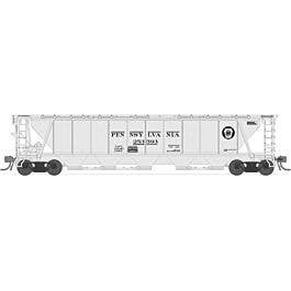 BLI - PRR Class H32 5-Bay Covered Hopper 4-Pack - Ready to Run ...