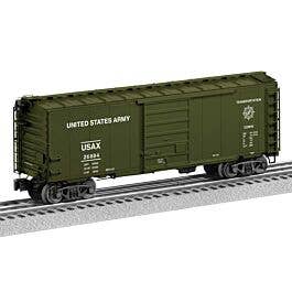 Lionel - PS-1 Steel Boxcar w/Rail Sounds and PatriotSounds - 3-Rail ...