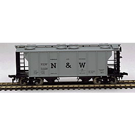 Atlas - PS-2 2-Bay Covered Hopper - Norfolk & Western - 150-1816