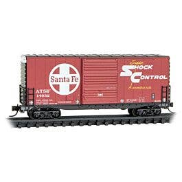 MicroTrain - Pullman-Standard 40' Hy-Cube Boxcar - Ready to Run - Santa ...