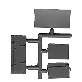 NewEngland - Pullman Ice Bunkers - 6' Single (Plastic) pkg(2) - 529-251