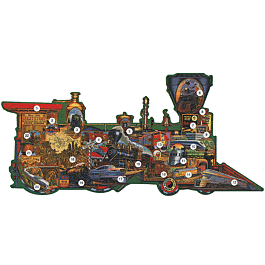 Train Enthusiast Vendors - Puzzle - 700 Pieces - Classic Trains - Train ...