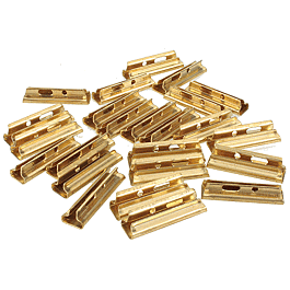 Bachmann - Rail Joiners - For European-Style Track w/Brass Rail pkg(24 ...