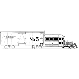 Con-Cor - Railcar Galloping Goose Powered HOn3 Narrow Gauge - Rio ...