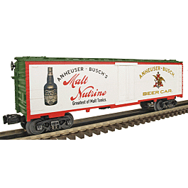 MTH - RailKing Modern Reefer Car - Anheuser Busch Beer Car - 507-3078024