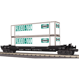 MTH - RailKing(R) Husky Stack Intermodal Well Car- 3-Rail - Ready to ...