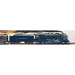 Gil Reid - Railroad Art Print - "NYC 79 MPH" (28 x 5-3/16" Image - 30 x ...
