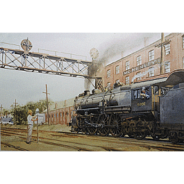Gil Reid - Railroad Art Print - Great Trains of America Collection ...