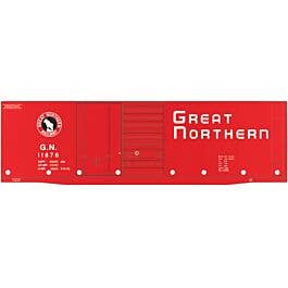 Tichy - Railroad Decal Set - Great Northern 40' Double-Door Boxcar (red ...