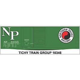Tichy - Railroad Decal Set - Northern Pacific 40' Plug and Sliding Door ...